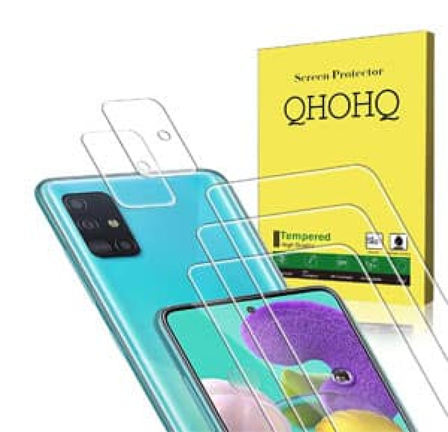 10 Best Samsung A51 Screen Protector [Tempered glass]