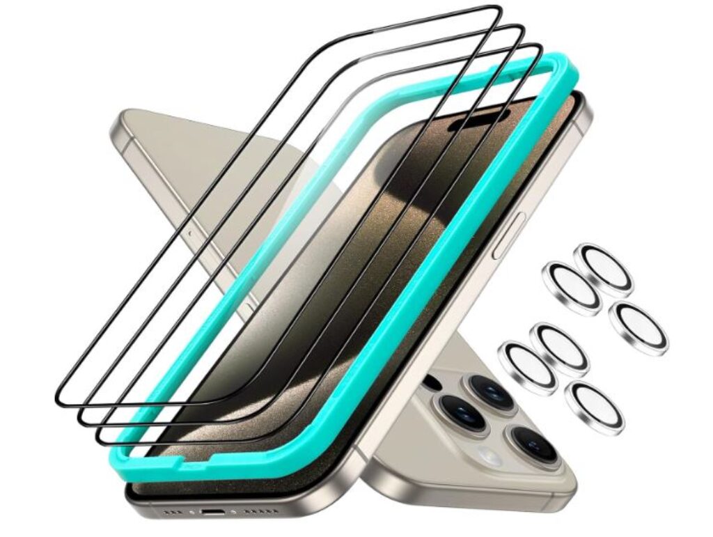 Best iPhone 15 Pro Screen Protectors with Lens Protector in 2024 ...